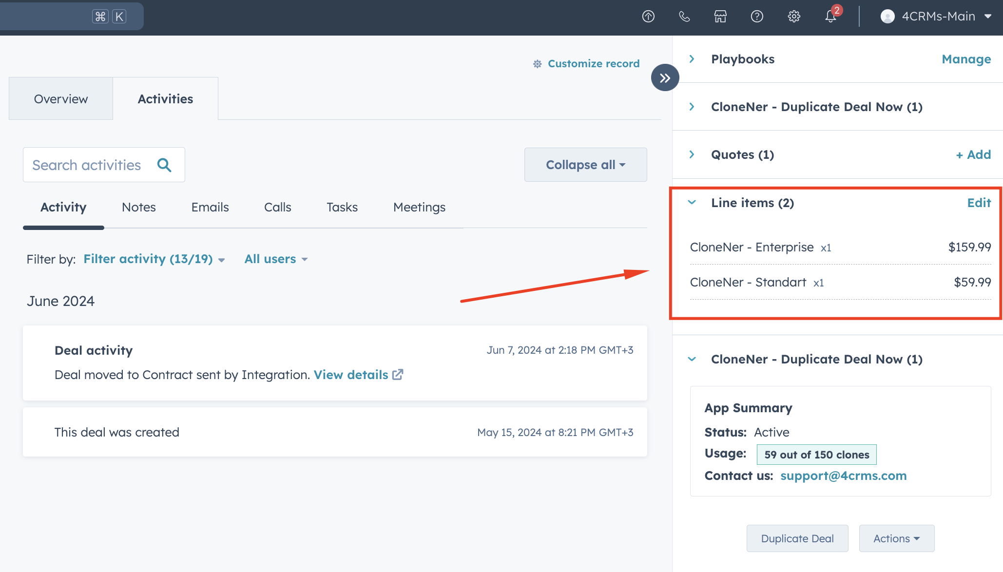 How to Add Line Item to Deal in HubSpot [When, How-to Guide] & App