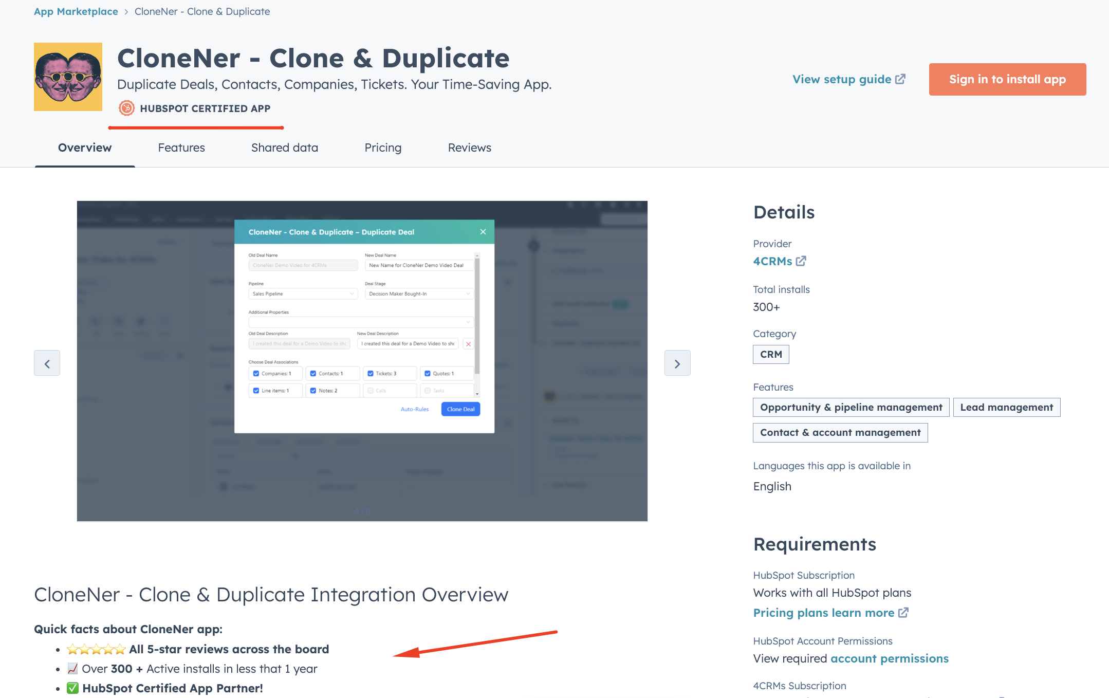 CloneNer for HubSpot - Setup Guide | 4CRMs